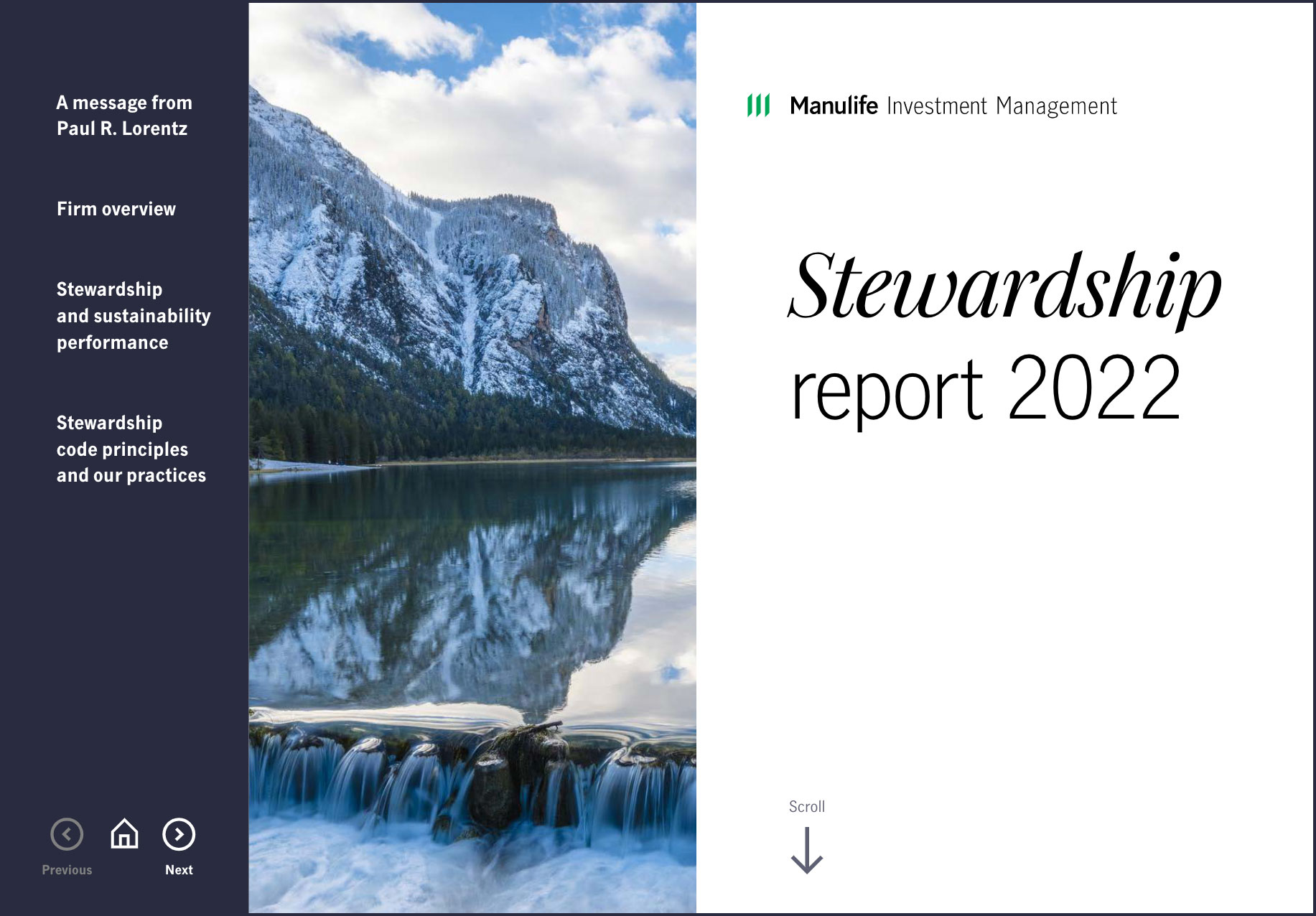 Sustainable investing | Manulife Investment Management